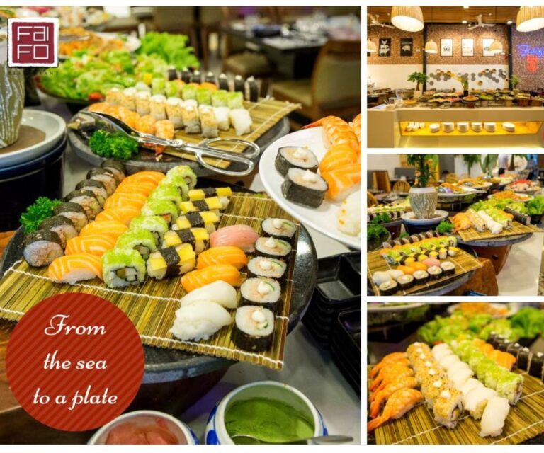 Bật mí 5 địa chỉ ăn Buffet Sushi Đà Nẵng chất lượng nhất