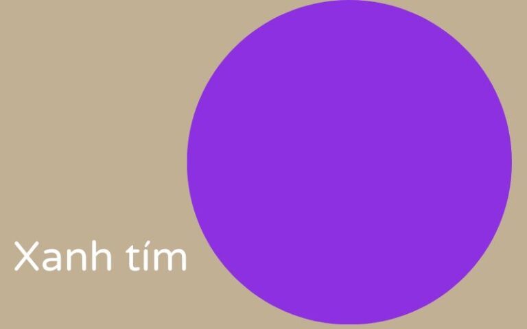 Cách pha màu tím: Cứ pha là lên màu chuẩn không cần chỉnh