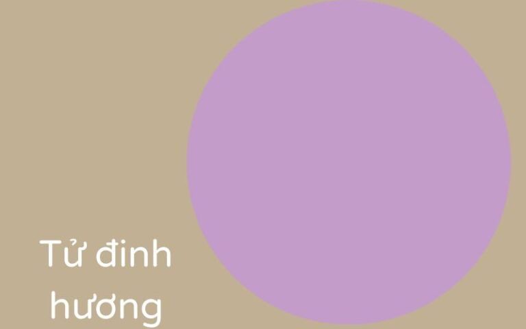 Cách pha màu tím: Cứ pha là lên màu chuẩn không cần chỉnh